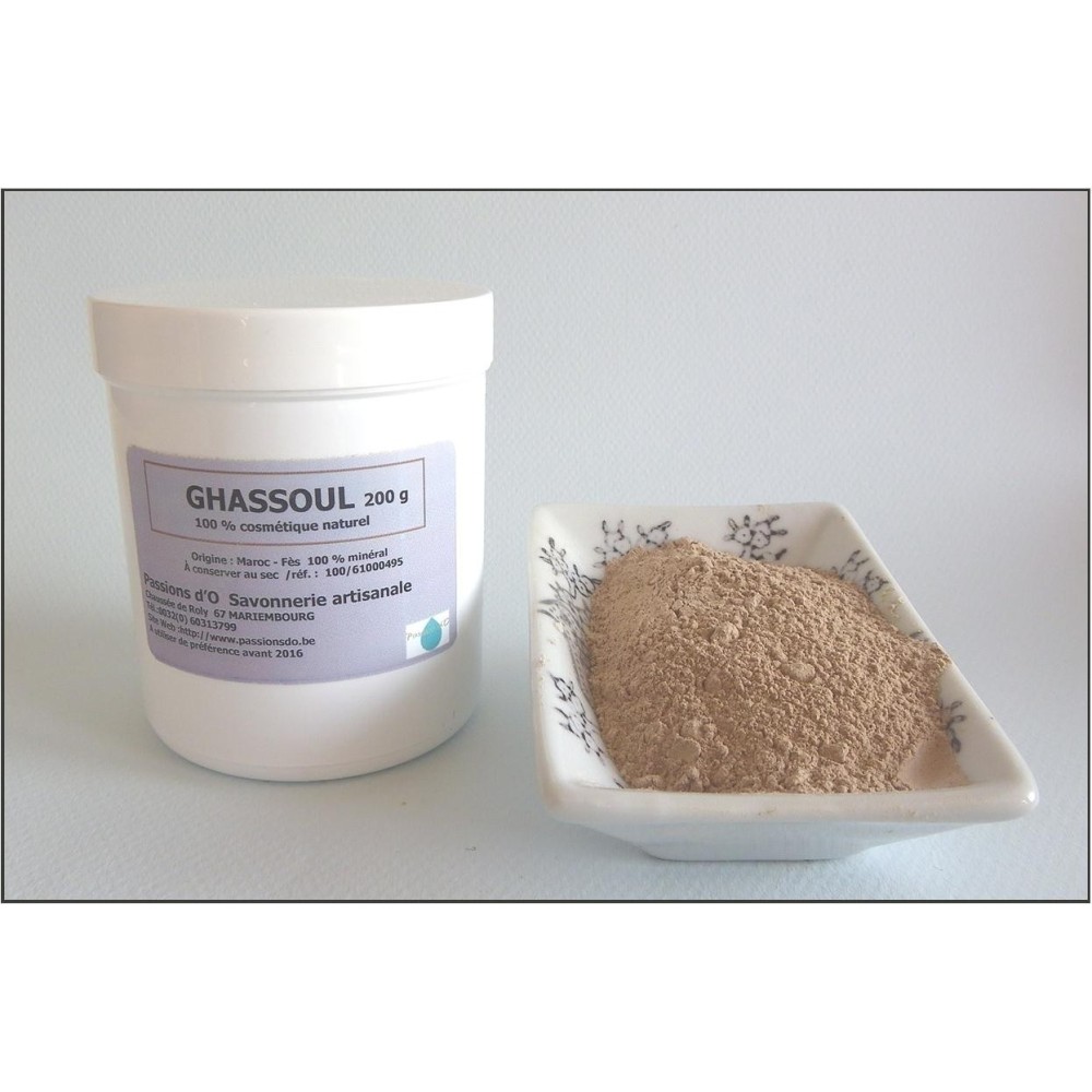 Argile ghassoul surfine en poudre